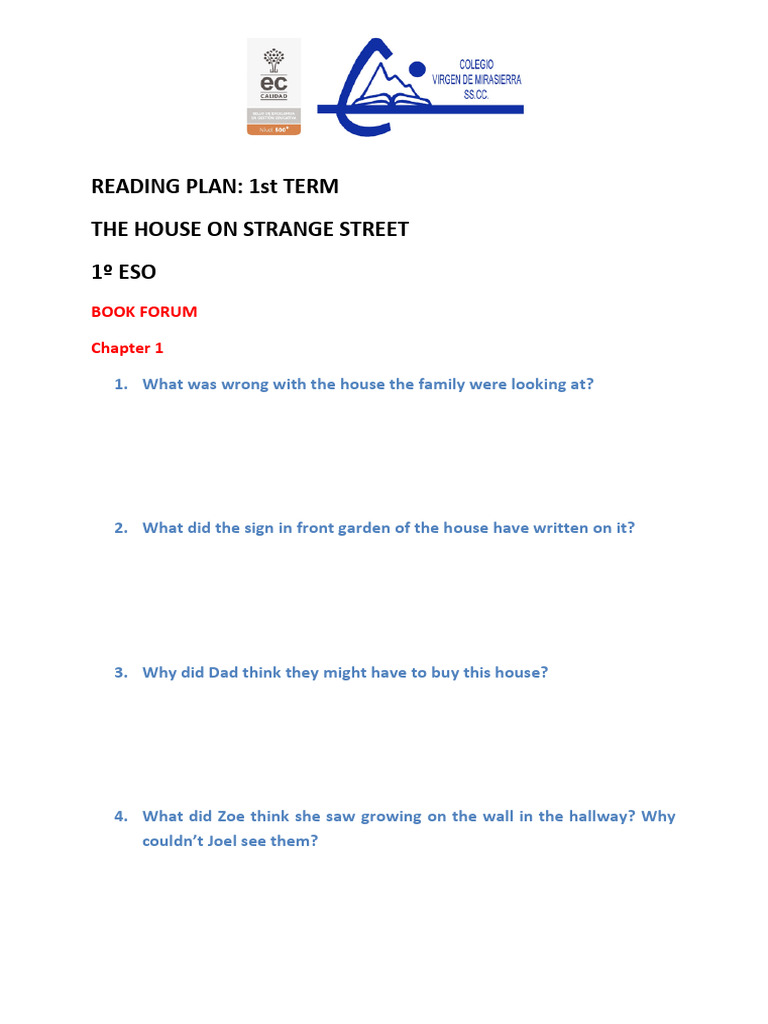 The House On Strange Street | PDF