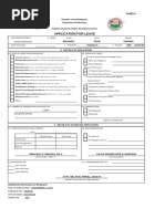 CS Form No. 6 Revised 2020 Application For Leave | PDF | Physician ...
