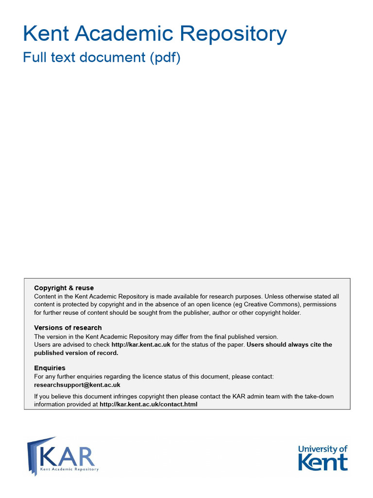 Douglas Sutton Cichocka 2017 | PDF | Conspiracy Theory | Motivation