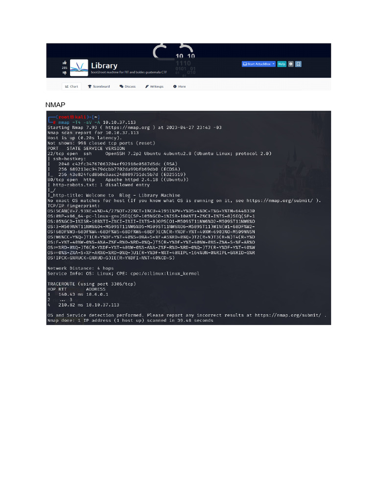 CTF - Library - Braice | PDF