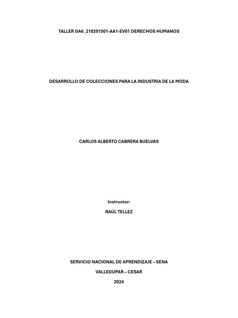 Taller Derechos Humanos | PDF | Outsourcing | Derecho laboral