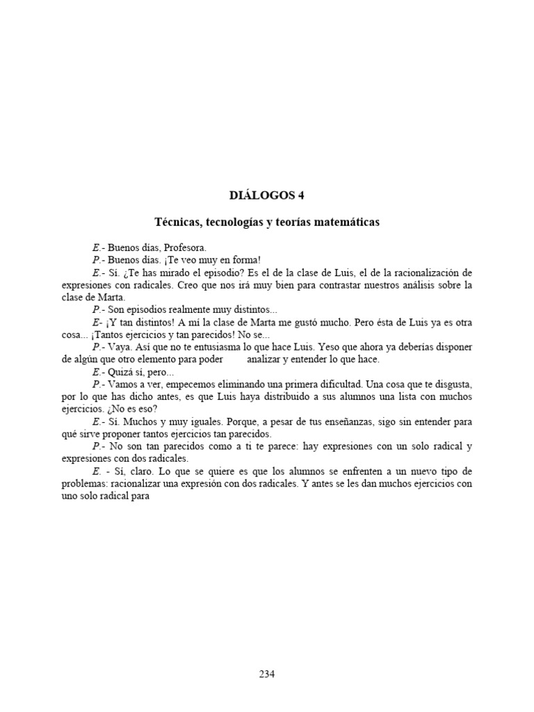 Chevallard sintesis 4 | PDF | Axioma | Matemáticas