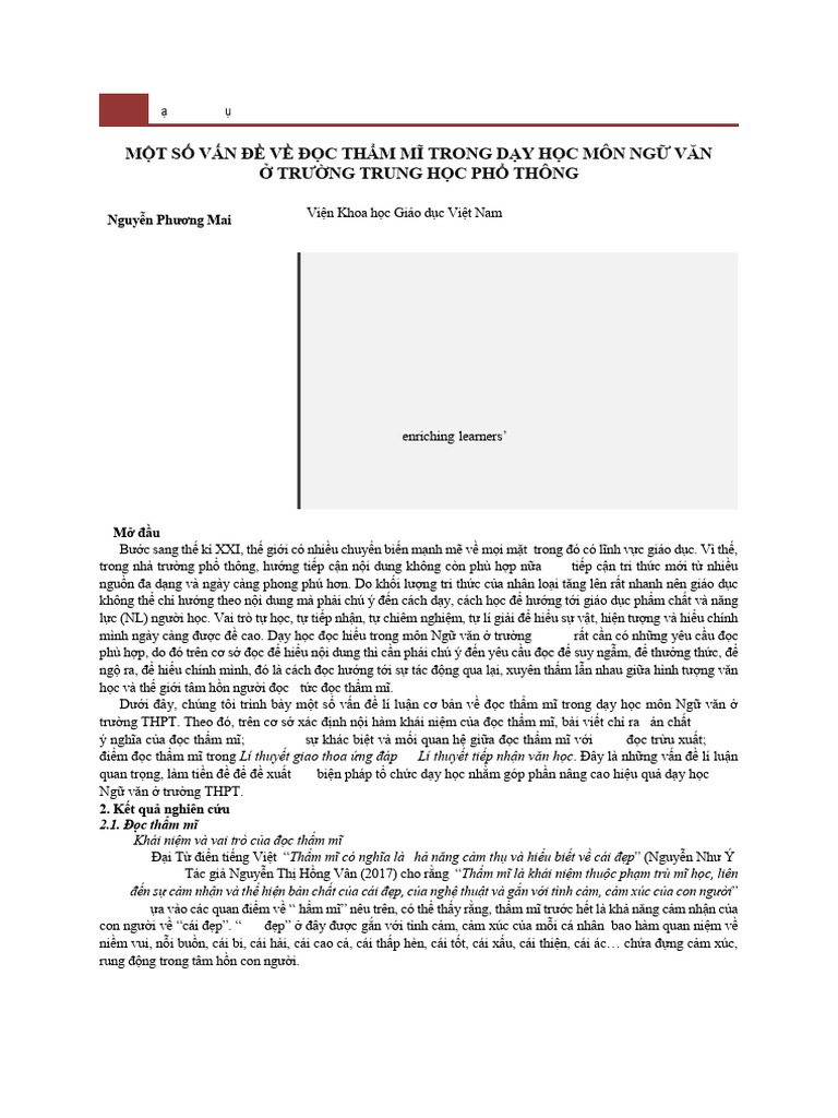 Nguyn PHNG Mai | PDF