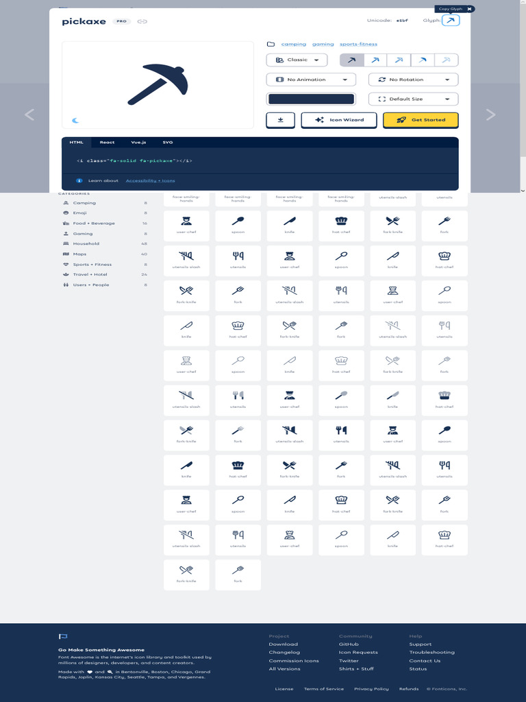 Find Icons With The Perfect Look & Feel - Font Awesome | PDF ...