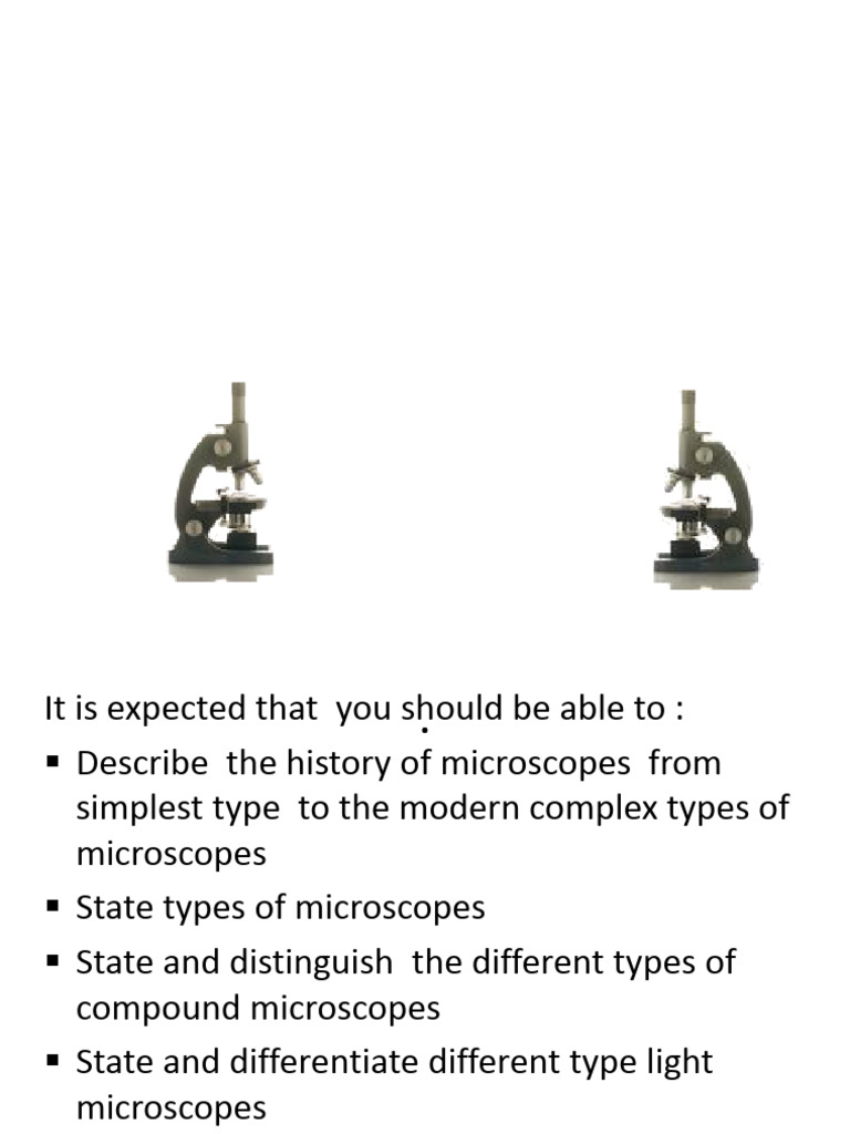Microscopy Handout 1 | PDF | Microscope | Angular Resolution