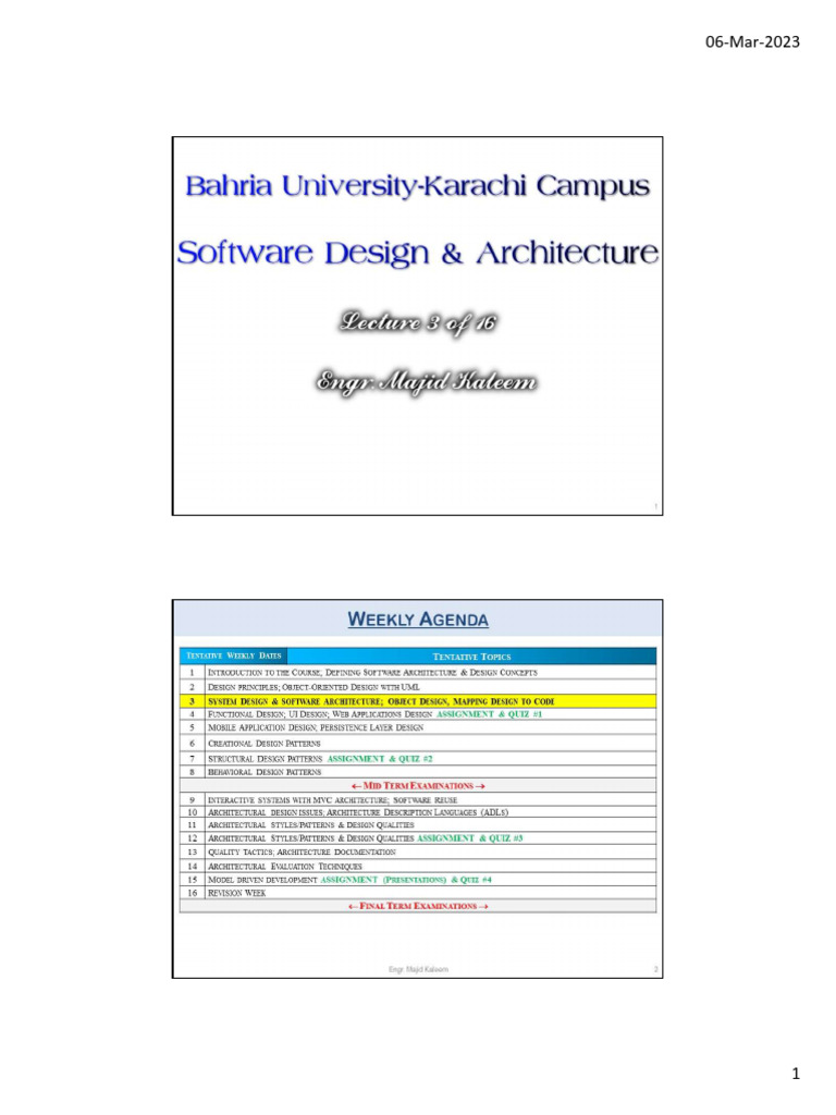 Final LMS Spring 2023 Week 03 SDA (1) | PDF | Computer Programming | Computing