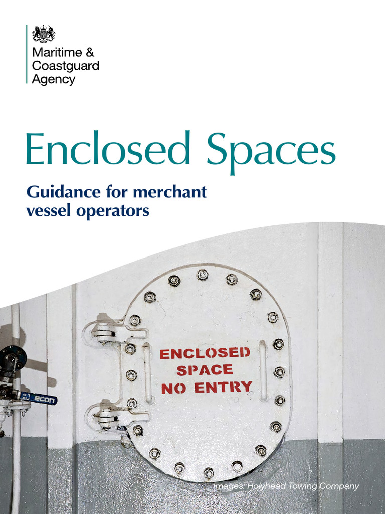 Enclosed Spaces Safety Guide for Vessels | PDF | Oxygen