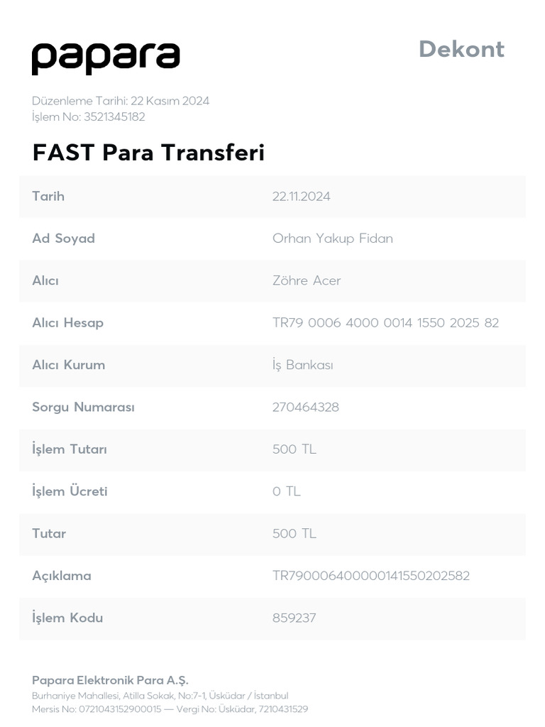 dekont_3521345182 | PDF