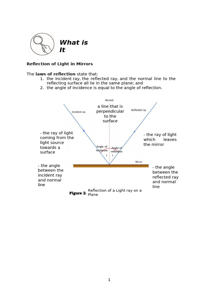 Science10 Q2 Mod3 QualitativeCharacteristicsOfImages | PDF | Mirror | Electrodynamics