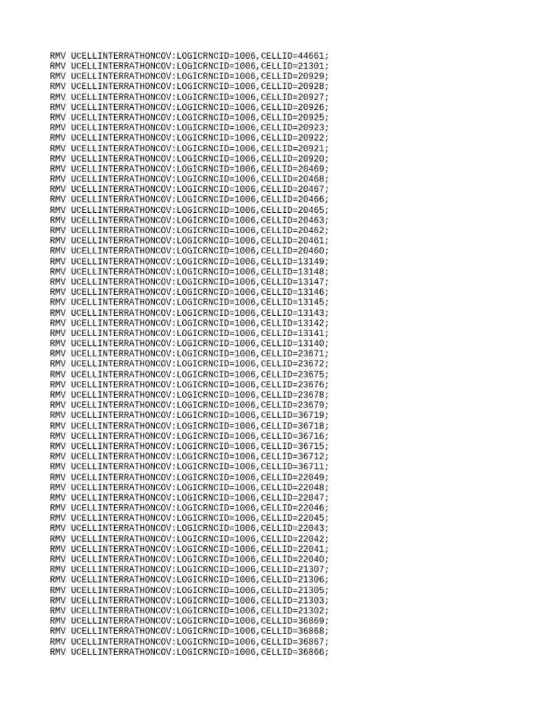 RMV Ucellinterrathoncov Rnc1006 | PDF