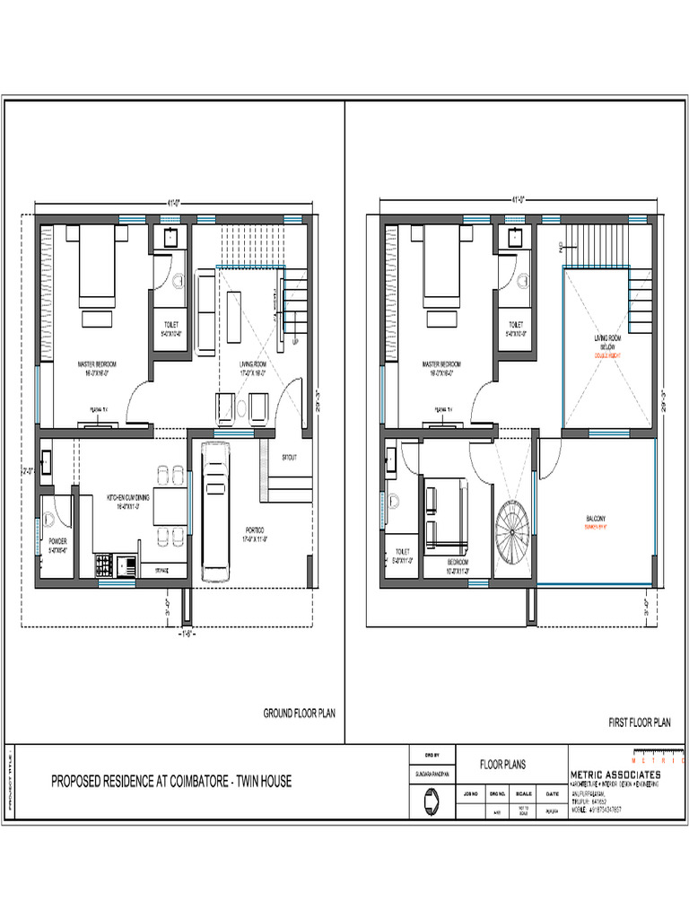 Twin House - Floor Plan | PDF
