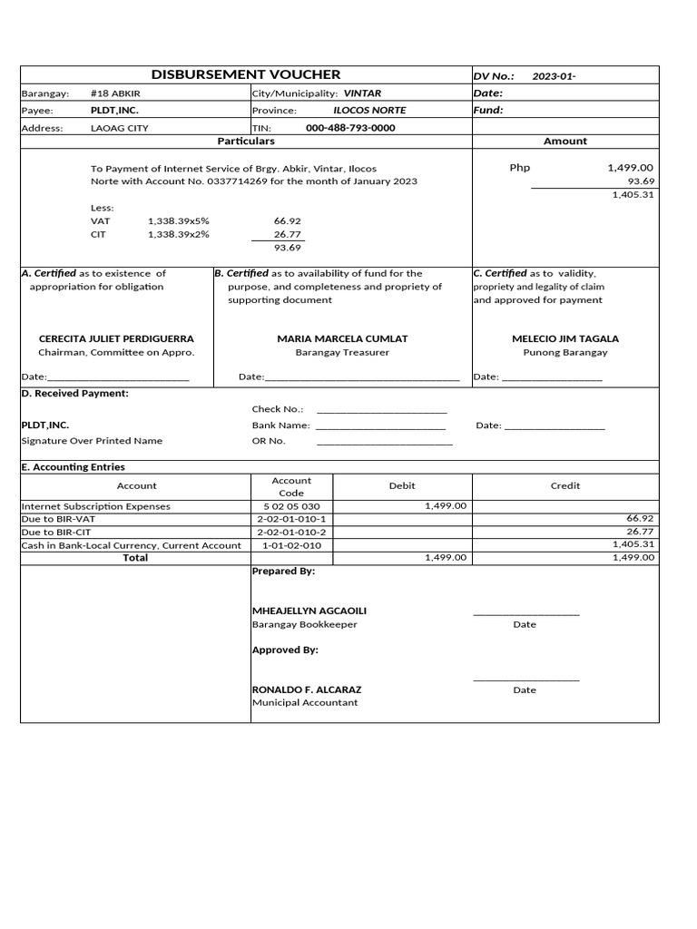 Vouchers NEW23 (4) | PDF | Payments | Taxes