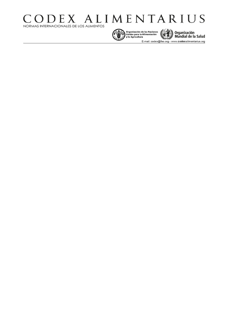 Codex alimentario | PDF | Planificación | Evaluación