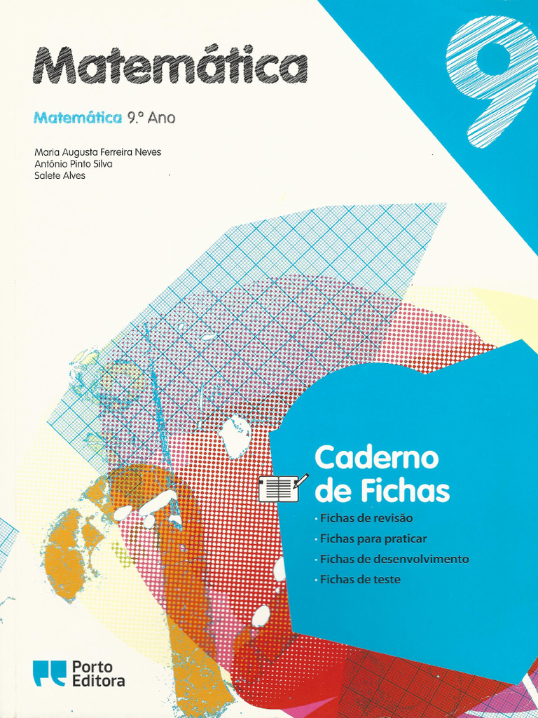 LIVRO - 9ºano - Matemática 9 - Caderno de Fichas - Porto Editora | PDF