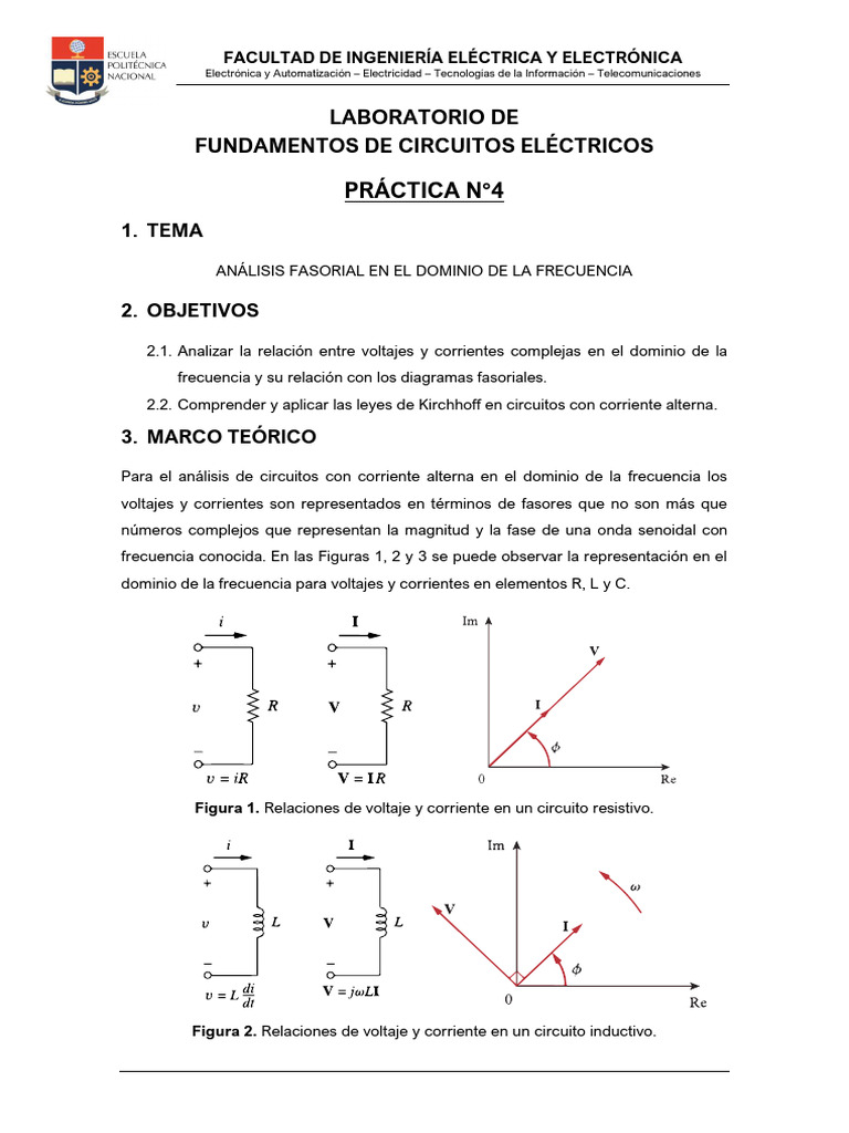 P4 Fundamentos | PDF | Red eléctrica | voltaje