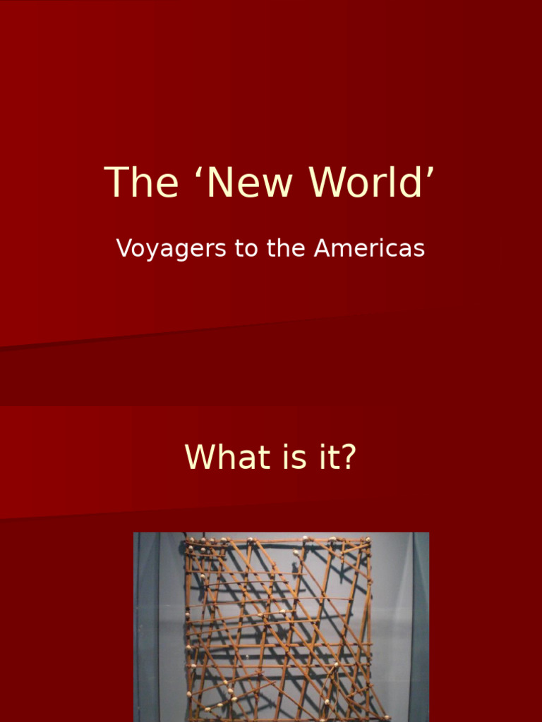 The ‘New World’ | PDF | Christopher Columbus