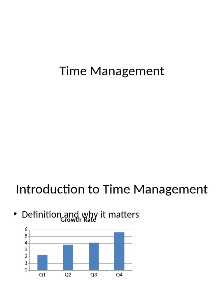Time Management With Visuals | PDF