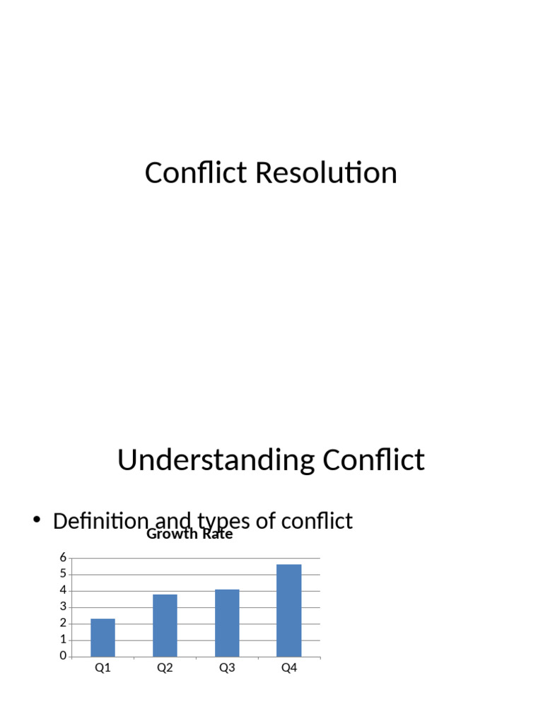 Conflict Resolution With Visuals | PDF