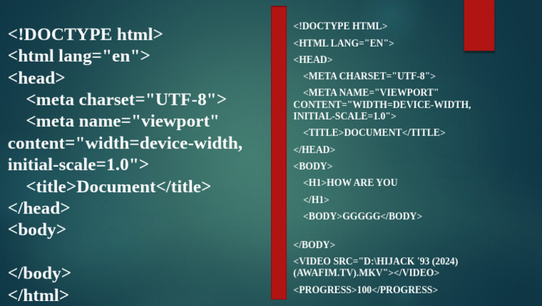 DOCTYPE HTML | PDF