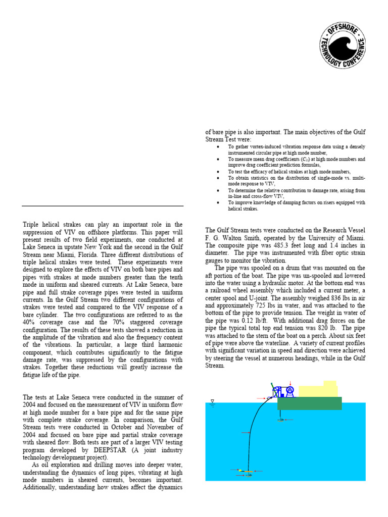 The Effectiveness of Helical Strakes in The Suppression of High-Mode ...