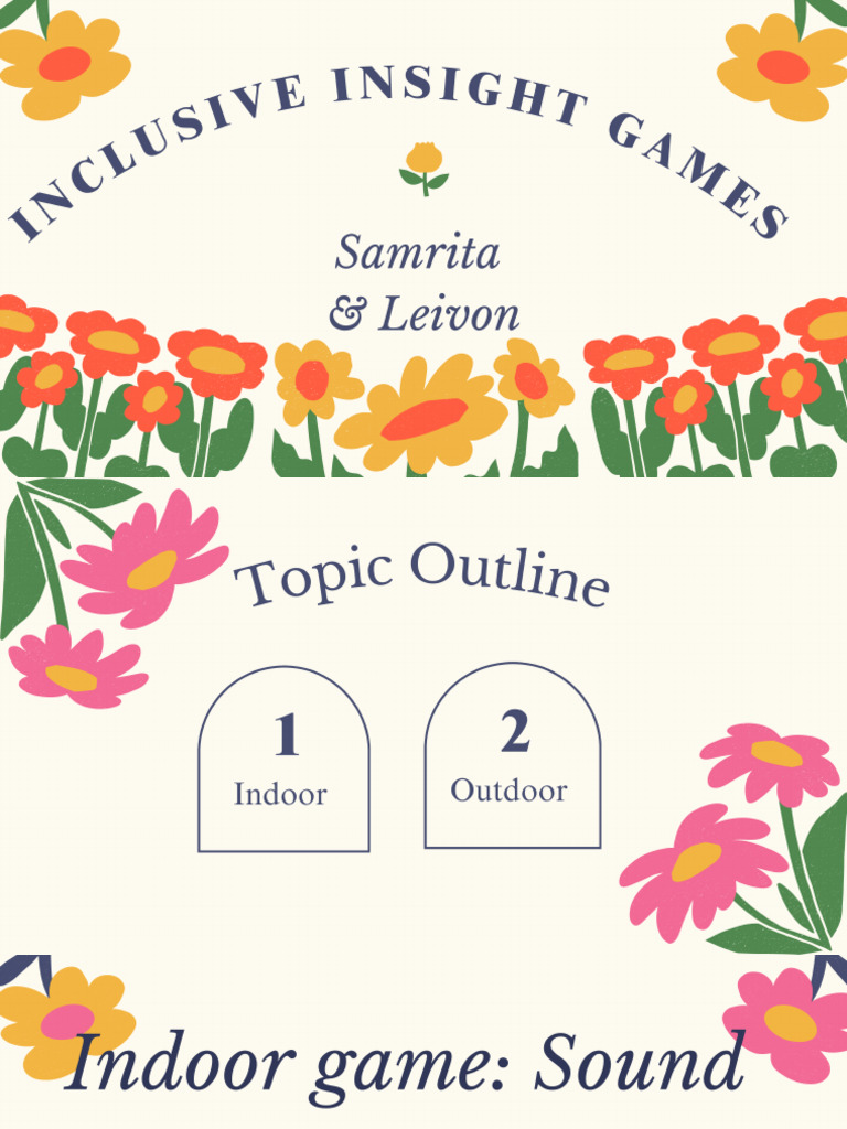 Indoor and Outdoor Games PDF | PDF