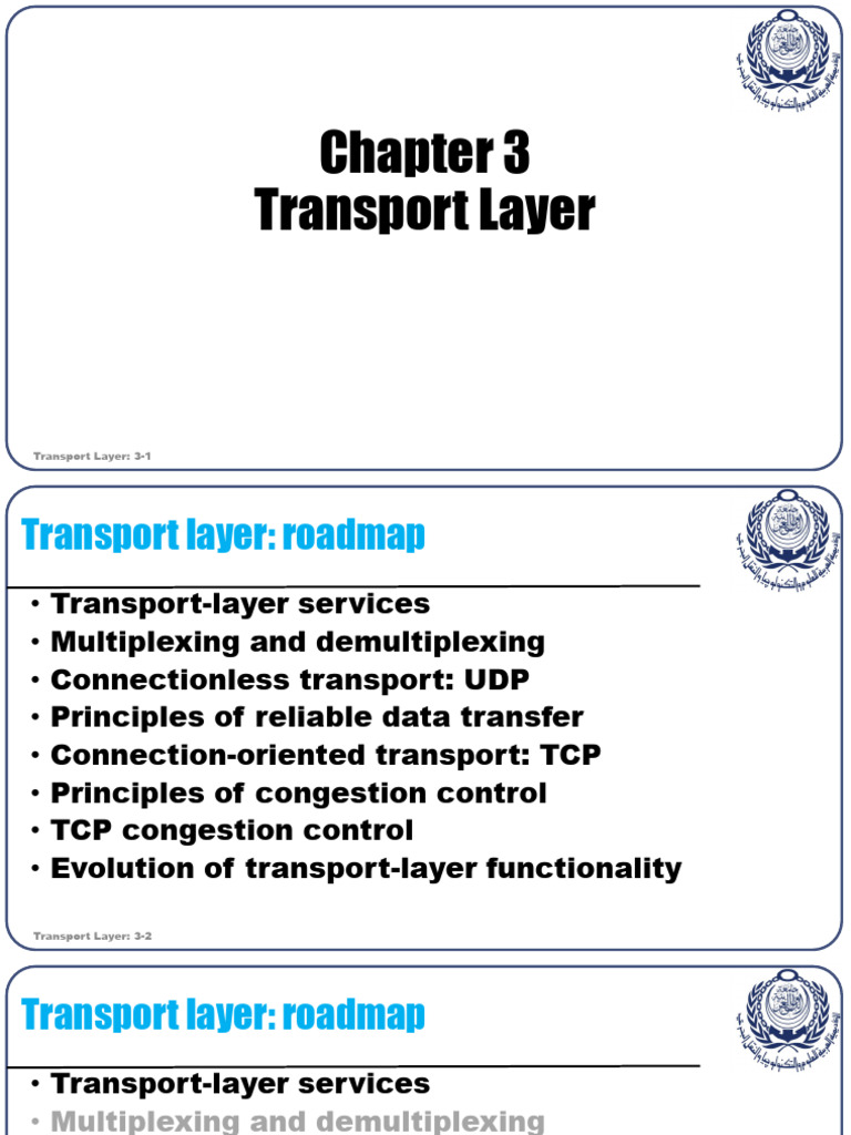 Chapter 3 v8.0 AAST | PDF | Port (Computer Networking) | Internet Protocols