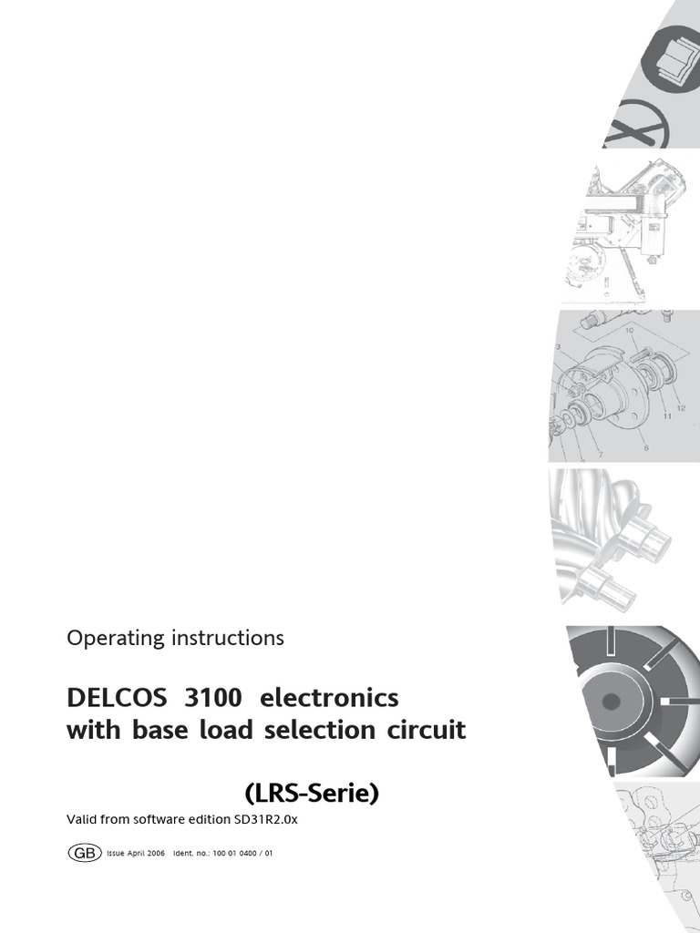Delcos 3100 L-RS | PDF | Menu (Computing) | Light Emitting Diode