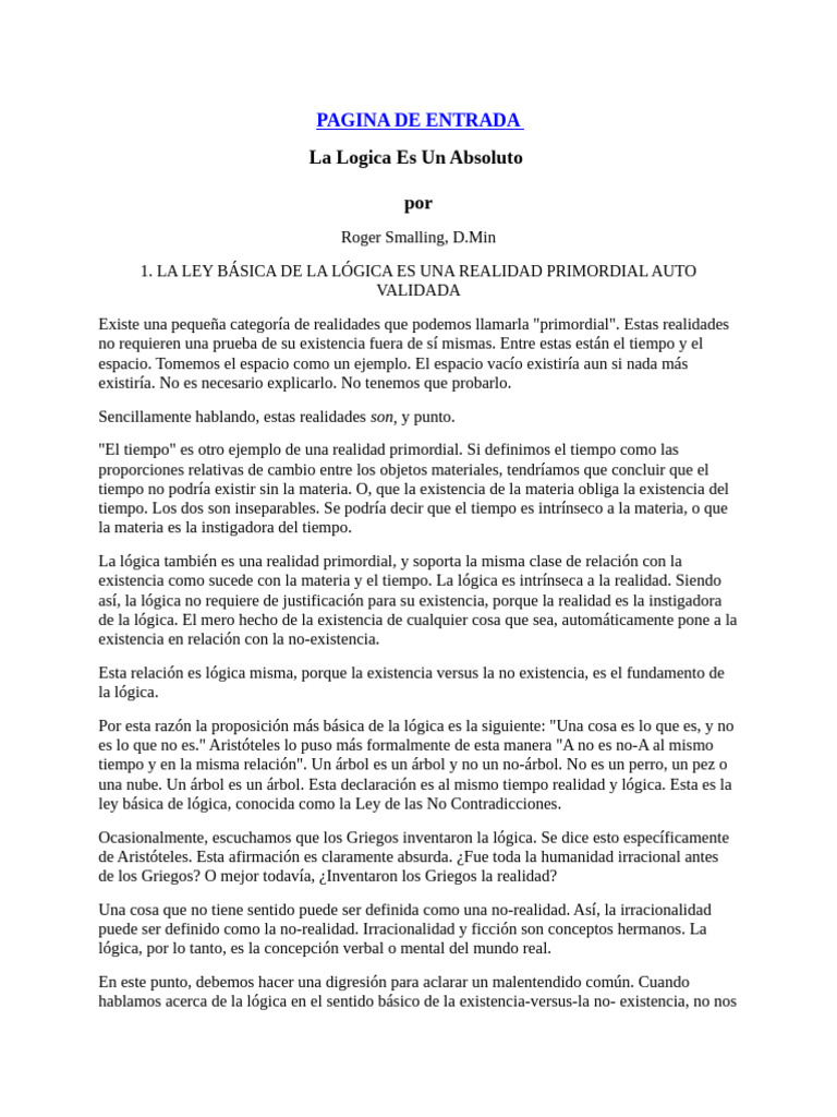 Logica 2 | PDF | Lógica | Existencia