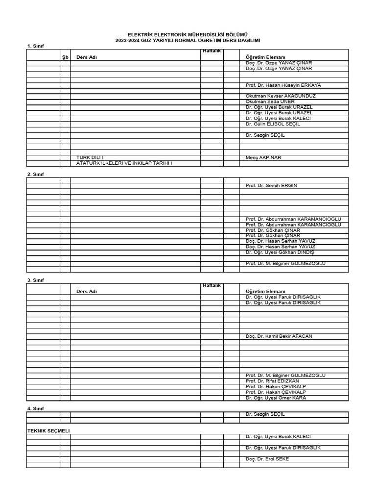 23 24 Guz Dersler - Normal Ogr | PDF | Computer Engineering | Electromagnetism