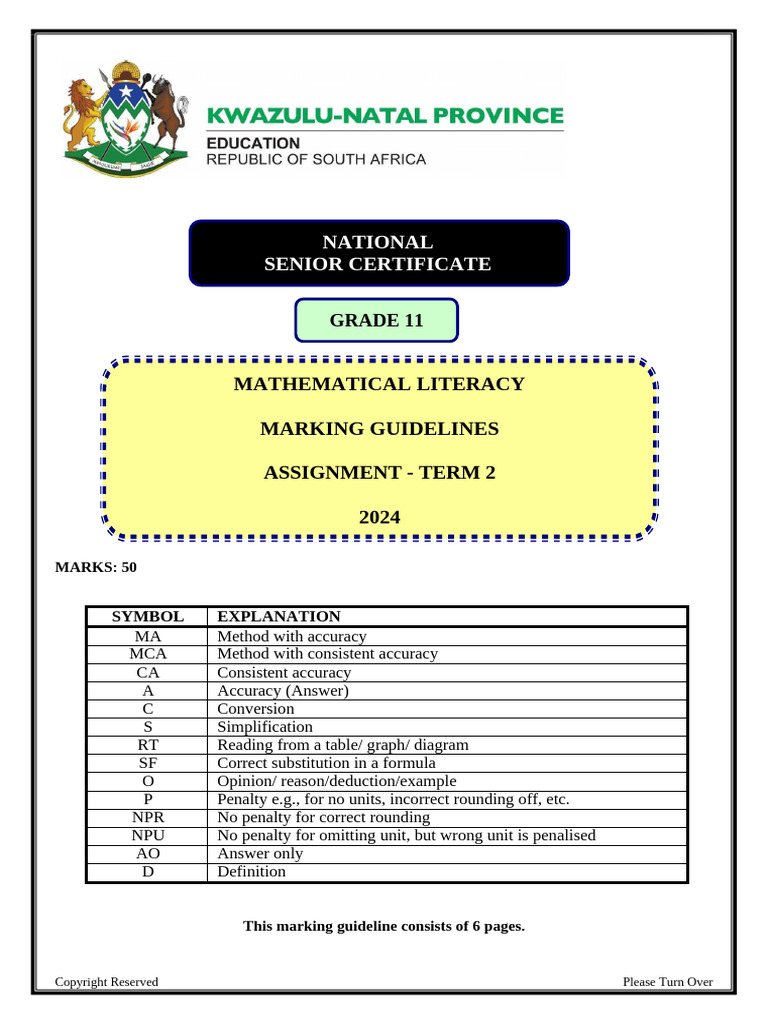 Grade 11 Assignment MG 16.05.2024 | PDF | Accuracy And Precision