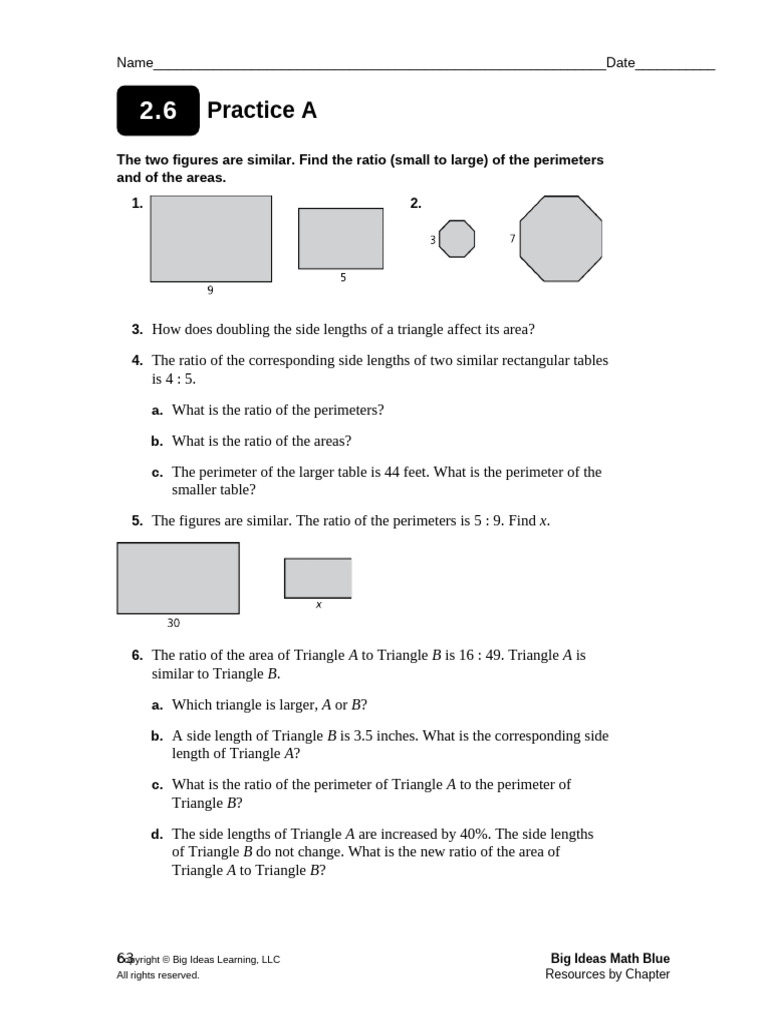 2.6 | PDF | Area | Elementary Mathematics