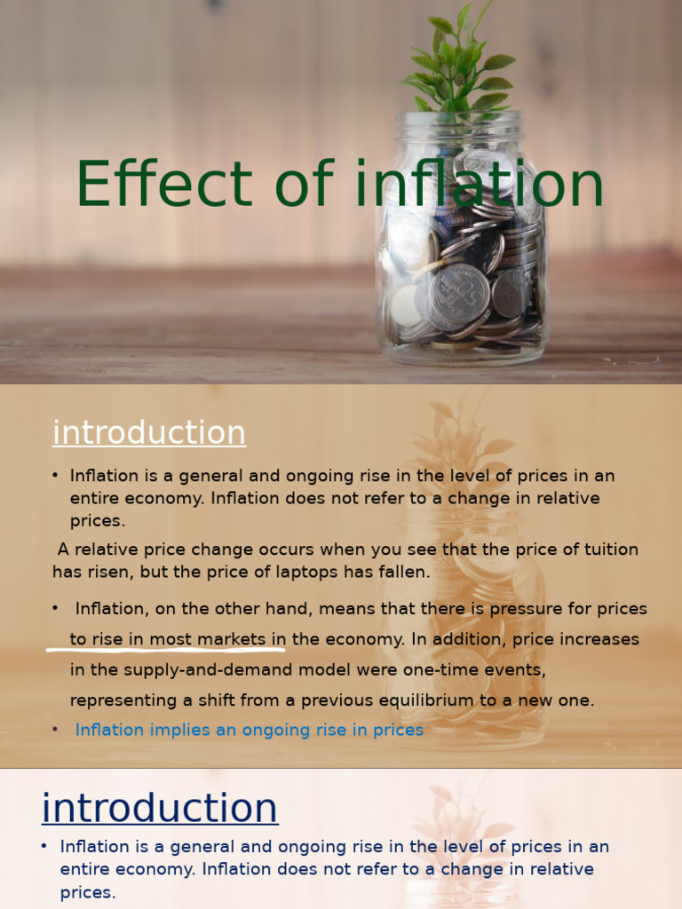Effect of Inflation | PDF