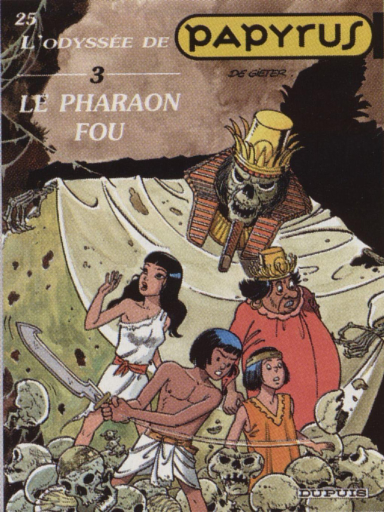 Papyrus T25 - Le Pharaon Fou de Gieter | PDF