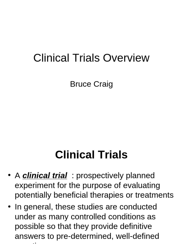 Standardized Criteria in Clinical Trials | PDF | Clinical Trial ...