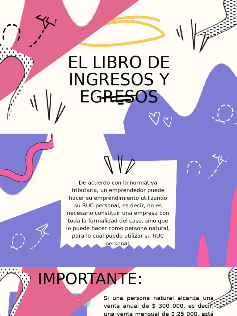 El Libro de Ingresos y Egresos | PDF