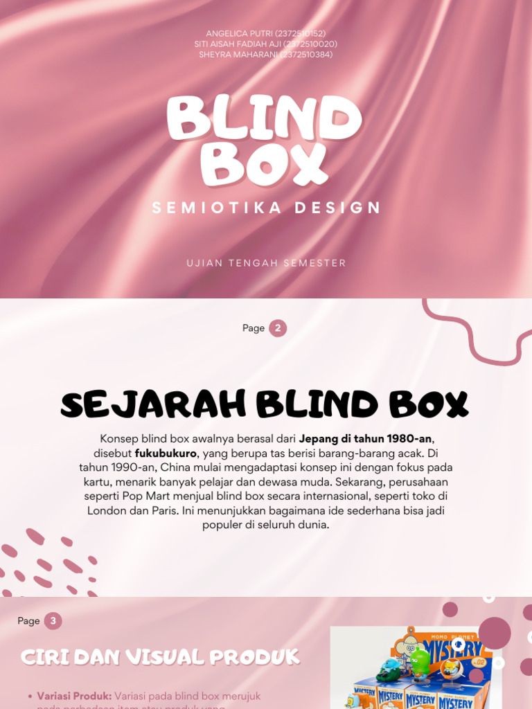 Tren Blind Box di Indonesia | PDF