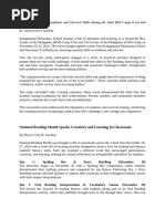 School Paper Sample With Masthead | PDF | Human Communication