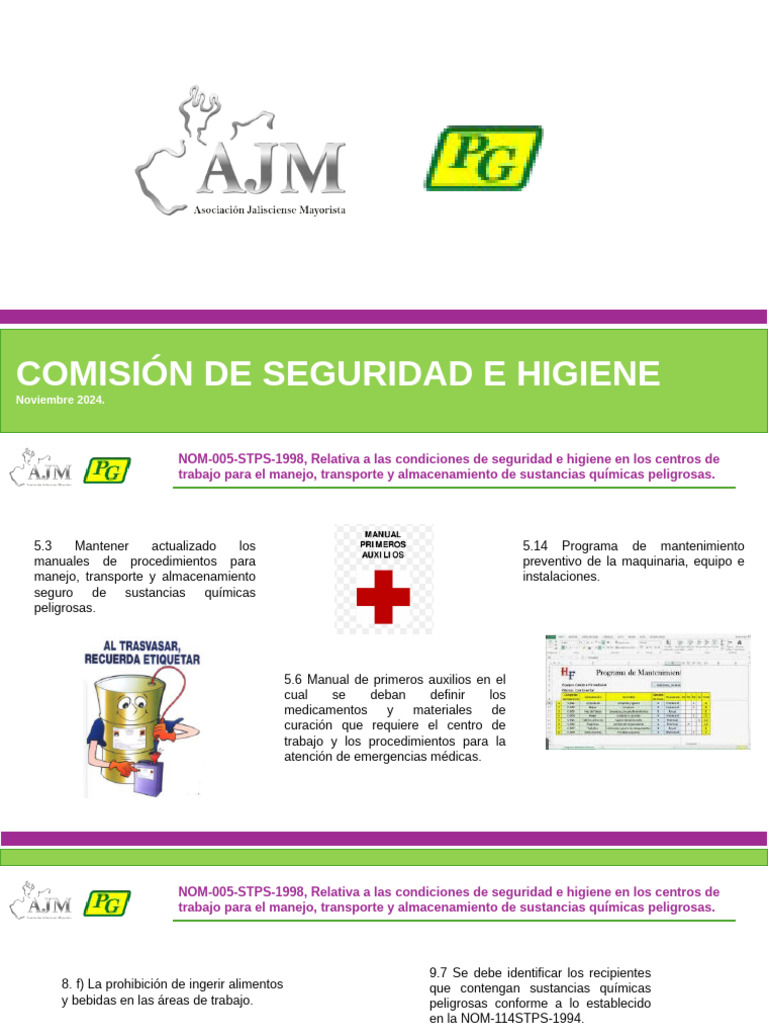 Nom 005 STPS 1998 | PDF