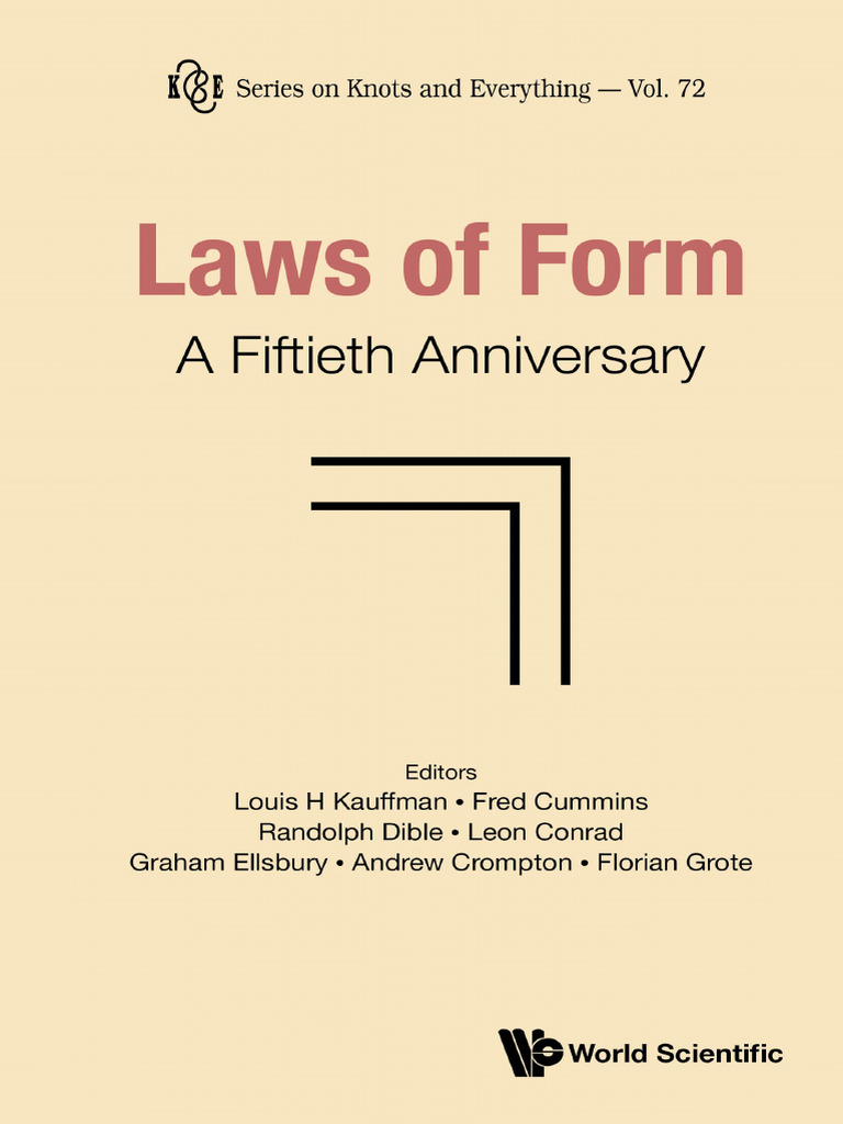 Laws of Form - A Fiftieth Anniversary (Louis H Kauffman) | PDF ...