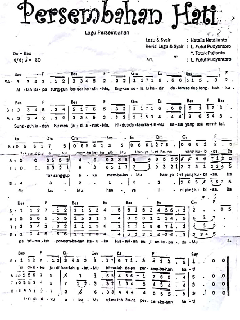 Persembahan Hati | PDF