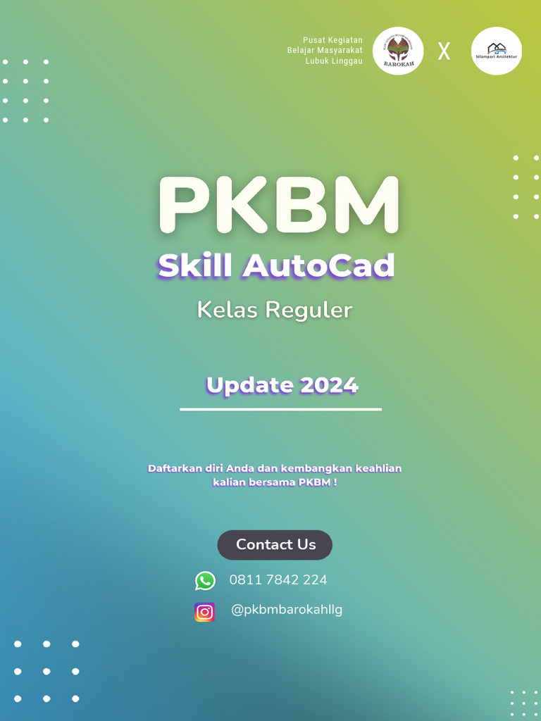 Modul PKBM Kelas Skill - AutoCad | PDF