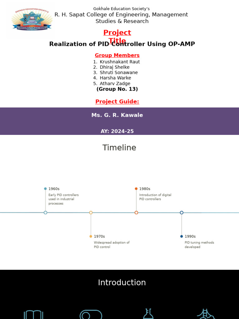Realization of PID Controller Using OPAMP-final | PDF | Operational ... Realization of PID Controller Using OPAMP-final | PDF | Operational ...