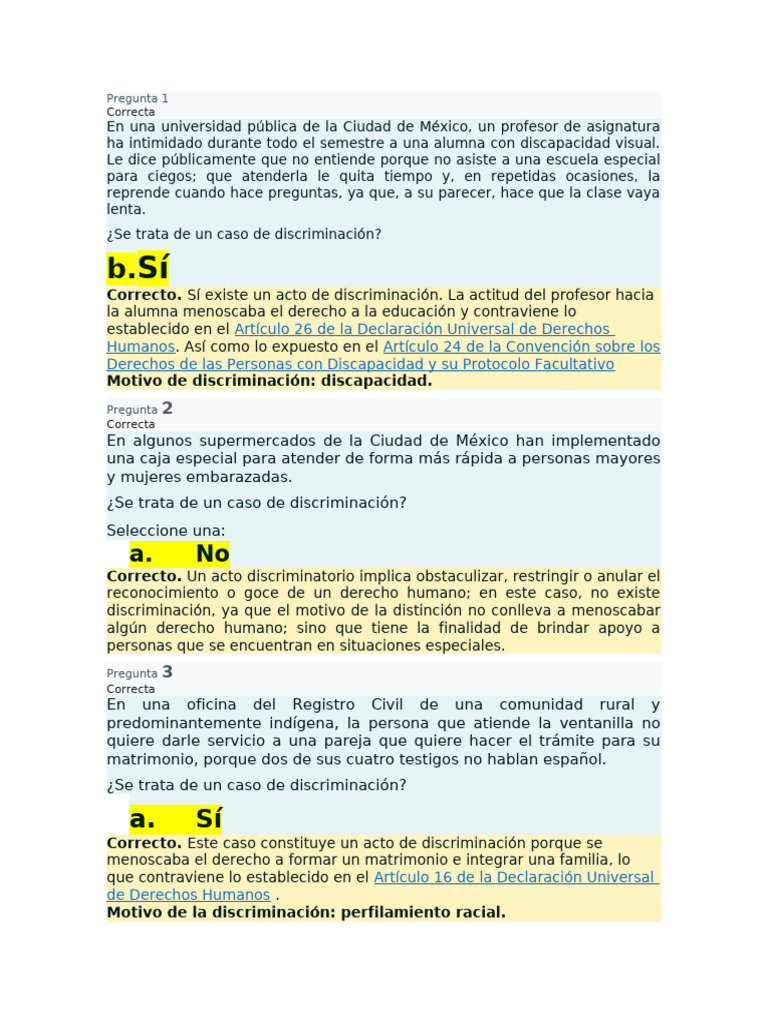 Casos de Discriminación y Equidad | PDF | Discriminación | Prejuicios