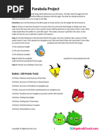 Angry Bird Project | PDF | Quadratic Equation | Graph Theory