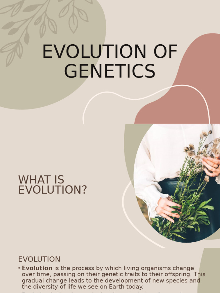 Evolution and Genetics Explained | PDF | Evolution | Natural Selection