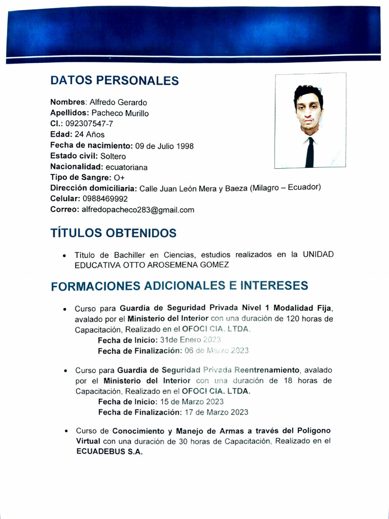 Pacheco Murillo | PDF