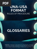 Model UN Motions and Procedures Guide | PDF | Government | Meetings