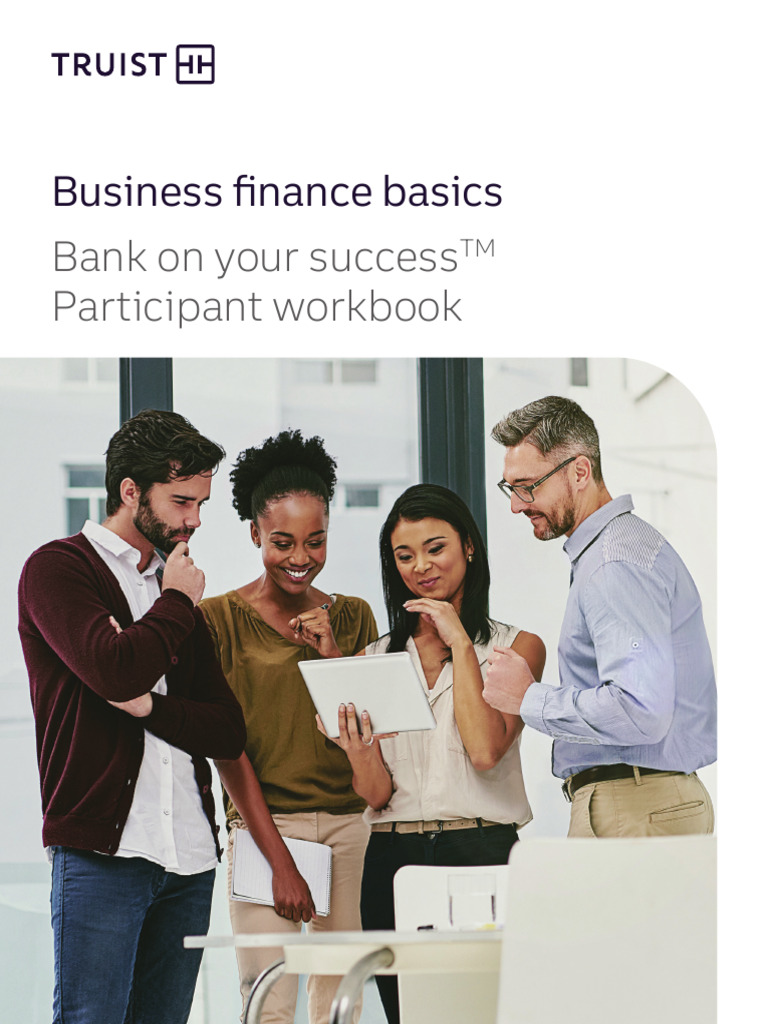 Business Finance Basics Workbook | PDF | Loans | Line Of Credit