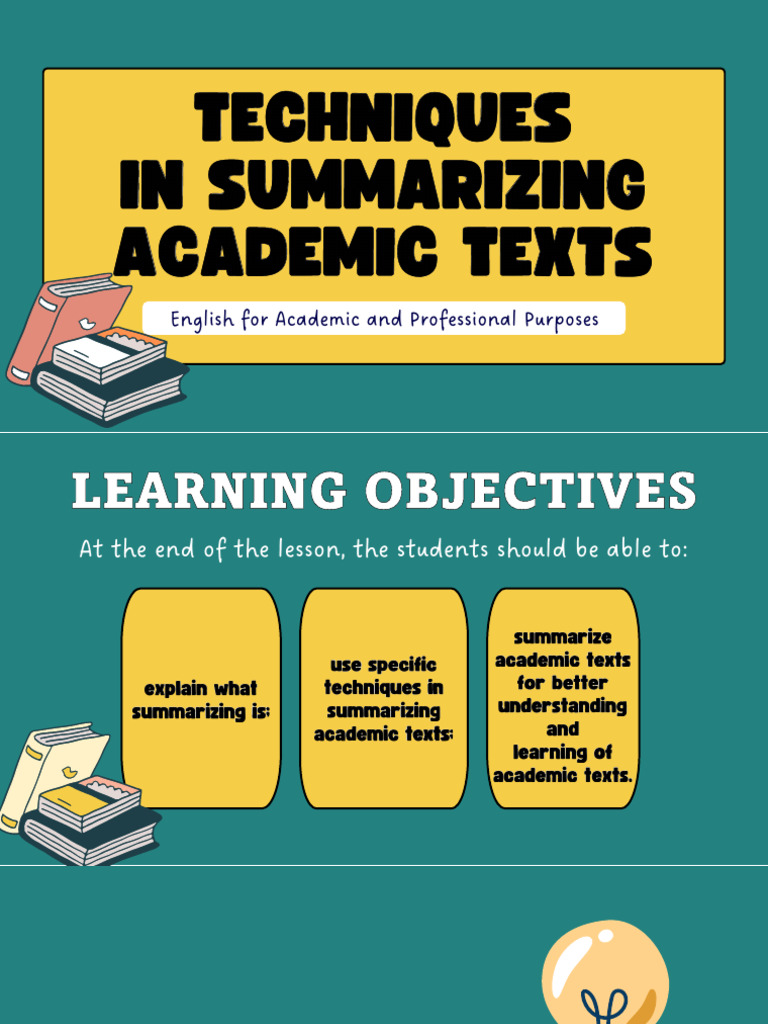 EAPP Lesson-3 Summarizing | PDF | Corruption | Accountability