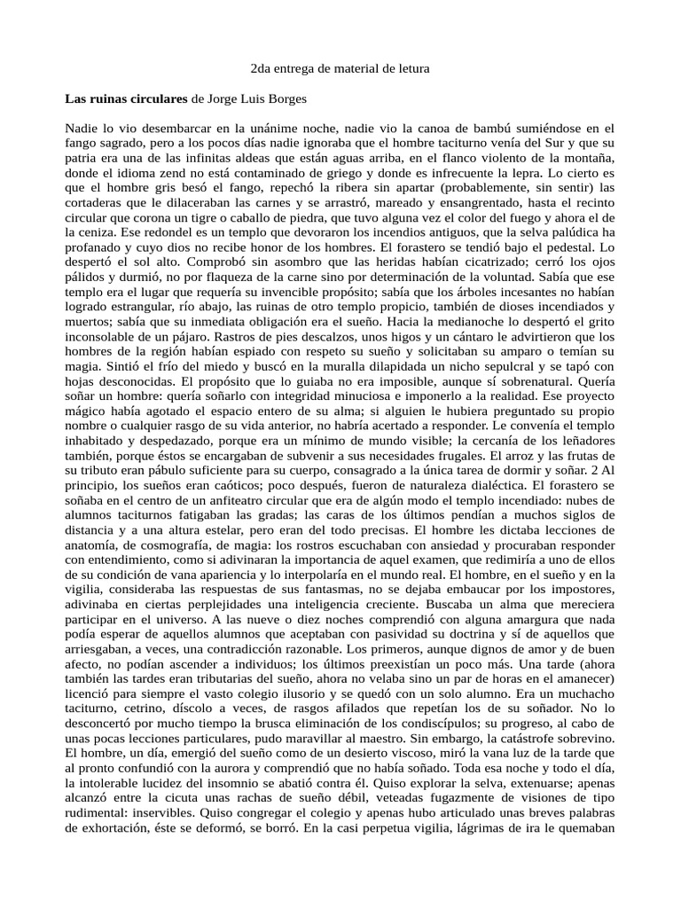 2da Entrega de Material de Lectura | PDF